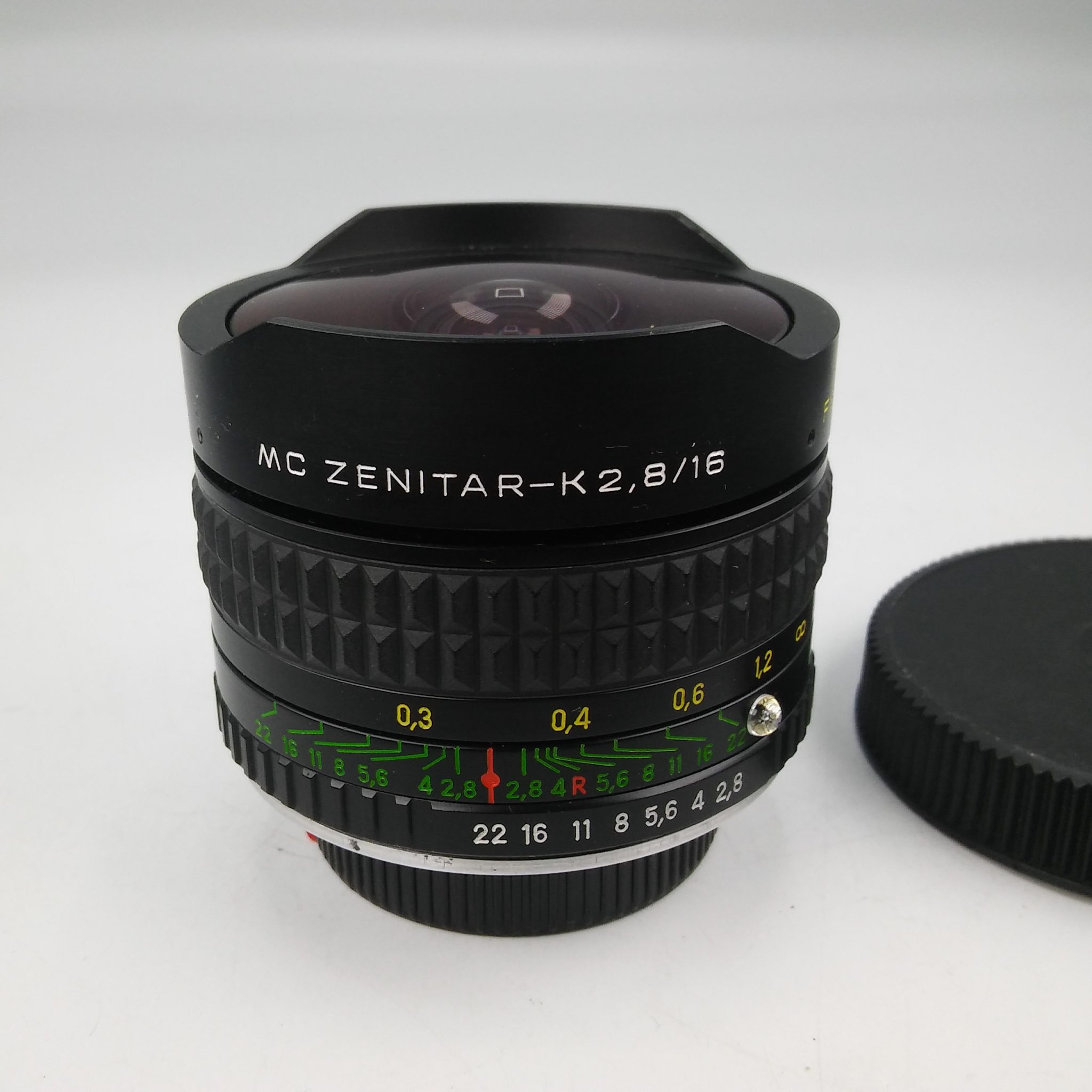 ZENITAR 16mm F2,8 K-FISH EYE - Ottica Bongi
